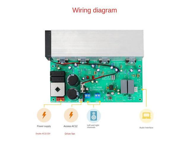 Click here for TDA7294 PRO Amplifier Board 2.0 Channel 150W Air-C... prices