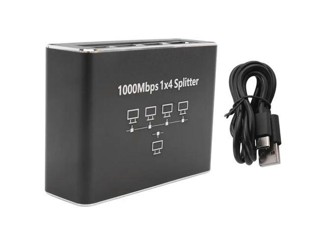 Click here for Gigabit Network Splitter 1-To-4 Network Cable Spli... prices