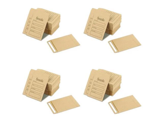 Click here for 400 Pcs Seed Envelopes 3.54 X 2.36 Inch Brown Kraf... prices