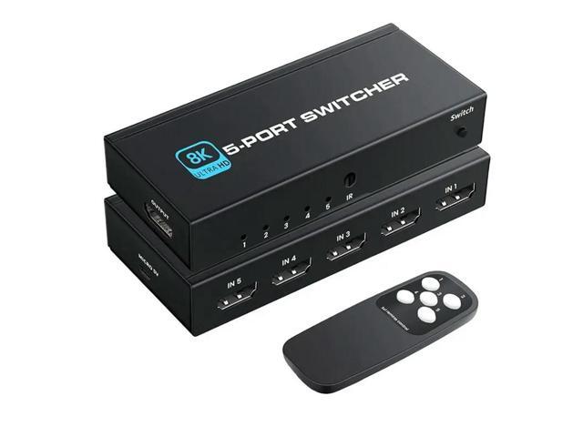 Click here for Ultra HD 8K 60Hz 5-Port -Compatible Switch For PS5... prices