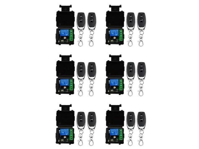 Click here for 6X 433Mhz Remote Control Switch RF Relay 12V Remot... prices