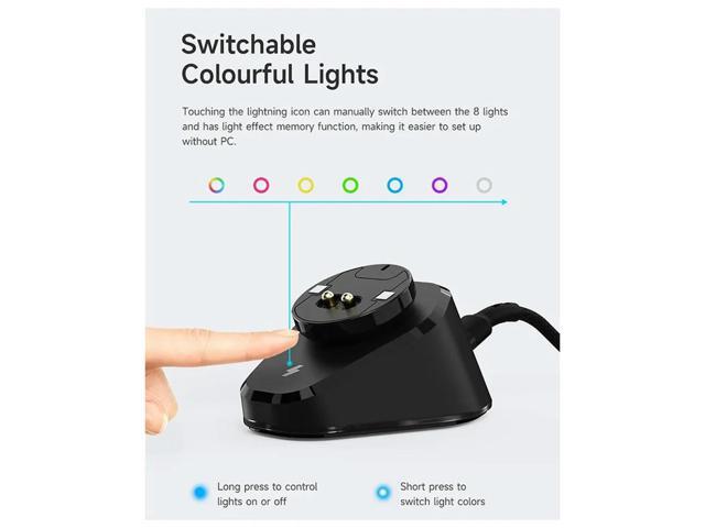 Click here for G502GPW1/2 Mouse Charging Base Gaming Mice Dock St... prices