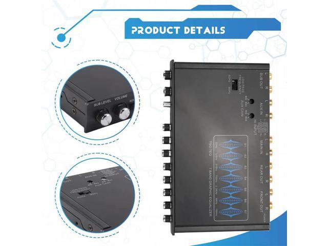 Click here for 7 Band Car Equalizer Audio EQ Tuning Crossover Amp... prices
