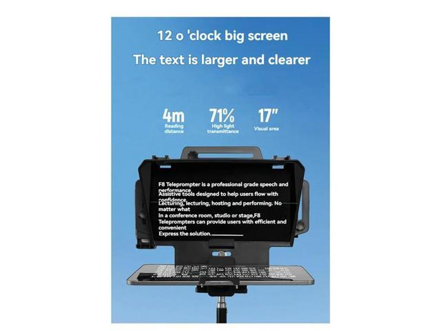 Click here for F8 Universal Teleprompter For Tablets Laptops phon... prices