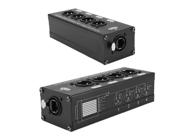 Click here for 1Pair 4-Channel 3-Pin XLR Audio And DMX Over Netwo... prices