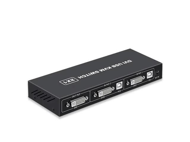 Click here for DVI KVM Switch 2-In-1 4K Two Computers Shared USB... prices