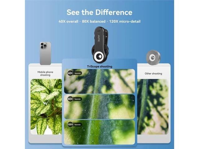 Click here for 40X/80X/120X Microscope Triscope Lens All In 1 Jew... prices