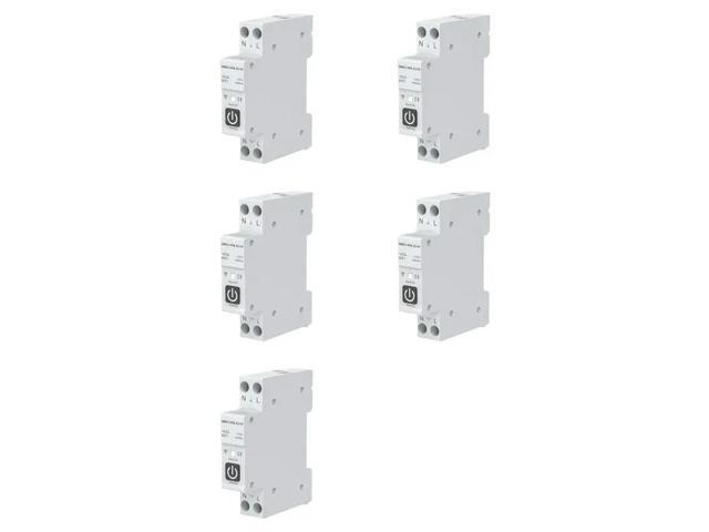 Click here for 5X Tuya Circuit Breaker 1P+N 1A-63A Adjustable DIN... prices