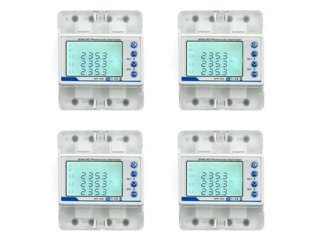 Click here for 4X 3 Phase 380V 100A Tuya Bi-Directional Kwh Meter... prices