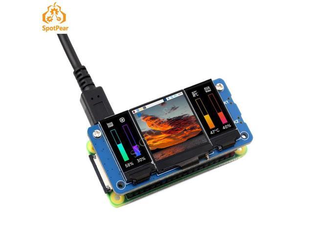 Click here for Pi Triple LCD HAT 1.3inch IPS LCD Main Screen Dual... prices