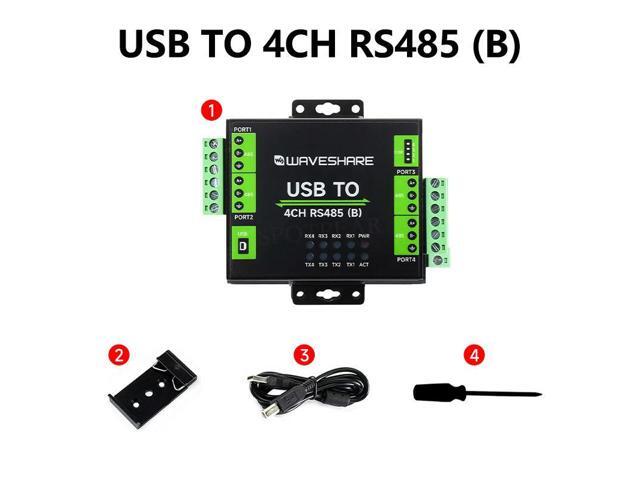Click here for Industrial Isolated USB TO 4CH RS485 (B) Converter... prices