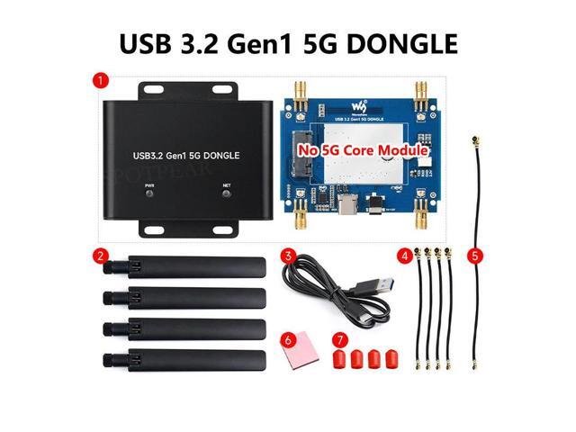 Click here for Waveshare USB TO M.2 Key B 5G DONGLE For SIM8202/S... prices