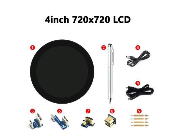 Click here for 4inch Round Touch Display 720x720 IPS LCD For Pi prices