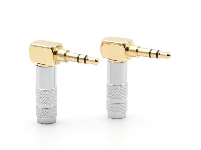 Click here for 3.5mm L Shape Jack Gold Plated 90 Degree Angle Aud... prices