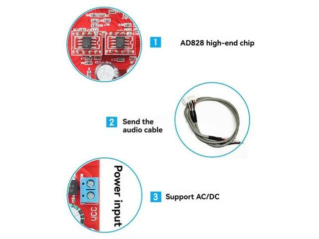 Click here for AD828 Preamplifier Volume Control Board With Trebl... prices