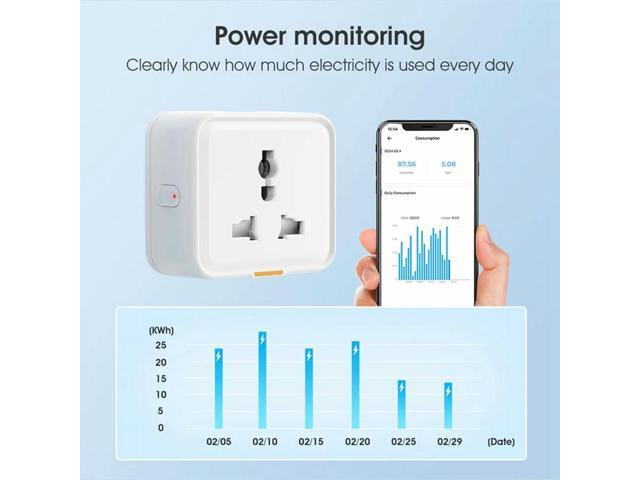 Click here for Ewelink Socket Universal Plug APP Controls Voice T... prices