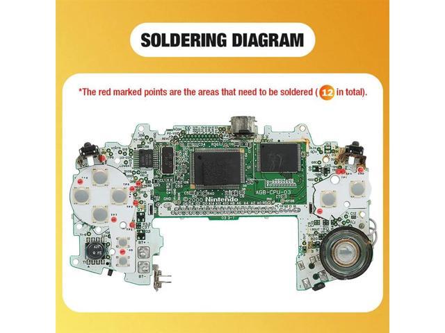 Click here for For GBA Membrane Button Tactile Upgrade Modify Kit... prices