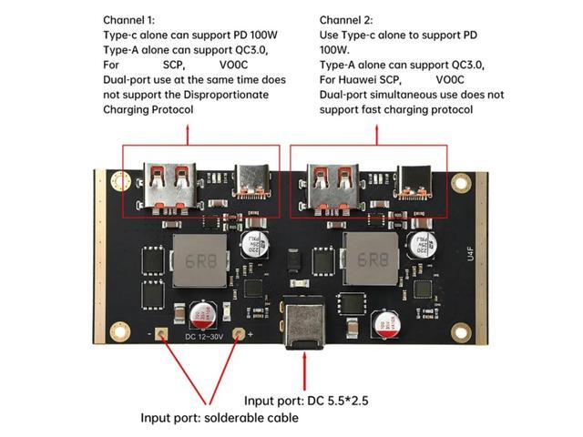 Click here for Mobile Power Bank Charging Module 100W Lithium Cha... prices
