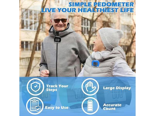 Click here for 9-Pack Simple Pedometer For Walking Step Counting... prices