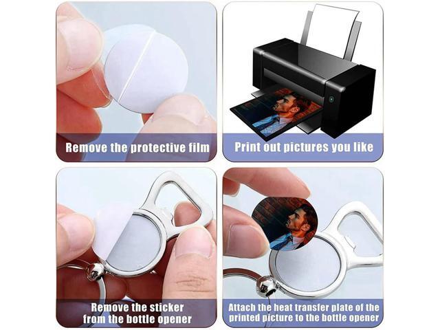 Click here for 50 Pcs Sublimation Blank Keychains Sublimation l B... prices