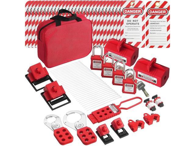 Click here for Electrical Lockout Tagout Kit  47 PCS Safety Lotok... prices