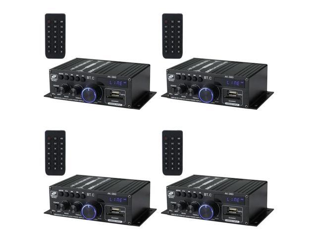 Click here for 4X Ak380 800W 12V Power Amplifier Bluetooth Stereo... prices
