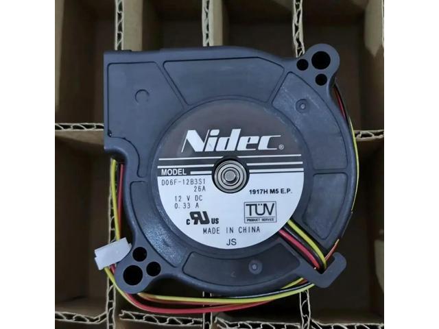 Click here for D06F-12B3S1 6cm 6025 60mm 12V 0.33A 3-line turbo b... prices