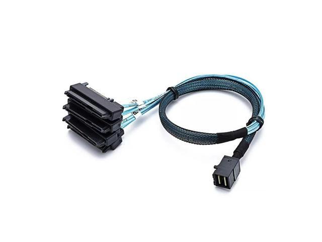 Click here for FOR Mini SAS SFF-8643 to 4x 29pin SFF-8482 and 4x... prices