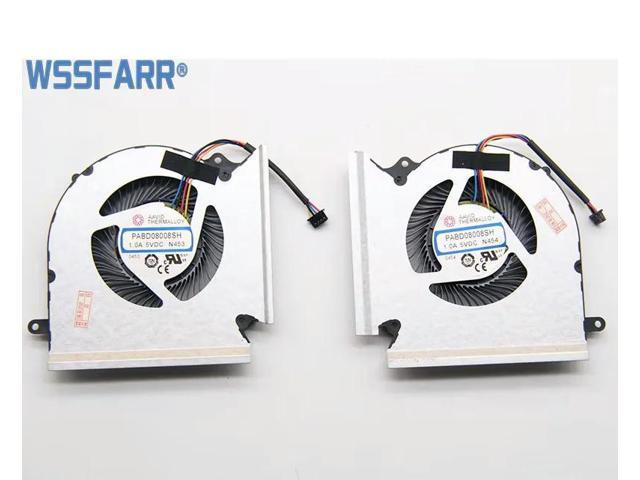 Click here for 1 pair Laptop CPU Fan For GE66 GP66 GL66 PABD08008... prices