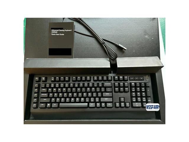 Click here for Genuine BACKLIT USB Keyboard QWERTY RGB FOR AW568... prices