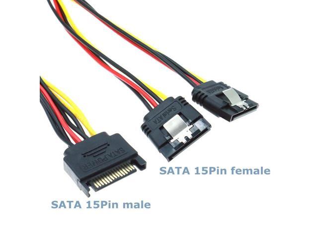 Click here for 20cm 15Pin SATA Male to 2 Female With Shrapnel Com... prices