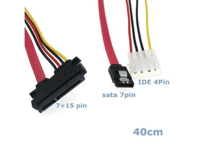 Click here for 40cm 6Gb/s SATA3.0 15pin to SATA 7pin 22pin +IDE M... prices