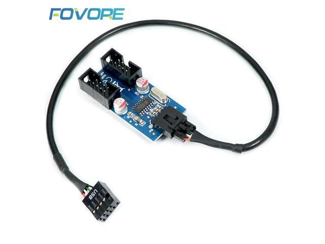 Click here for USB Hub USB Splitter USB2.0 9Pin to Dual 9Pin Hub... prices