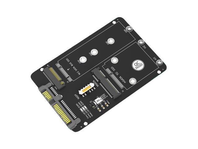Click here for Enclosure Adapter Card M. 2 NGFF/MSATA To SATA3 2-... prices