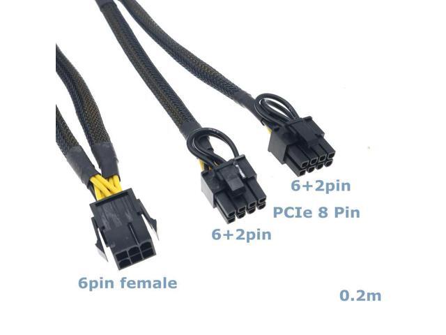 Click here for 0.2m GPU PCIe 8 Pin Female To Dual 2X 8 Pin (6+2)... prices