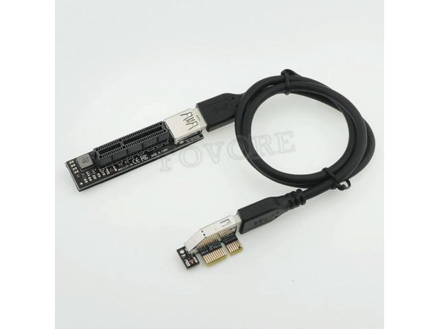 Click here for PCI-E Extender PCI E 1X to 1X Riser USB 3.0 Cable... prices