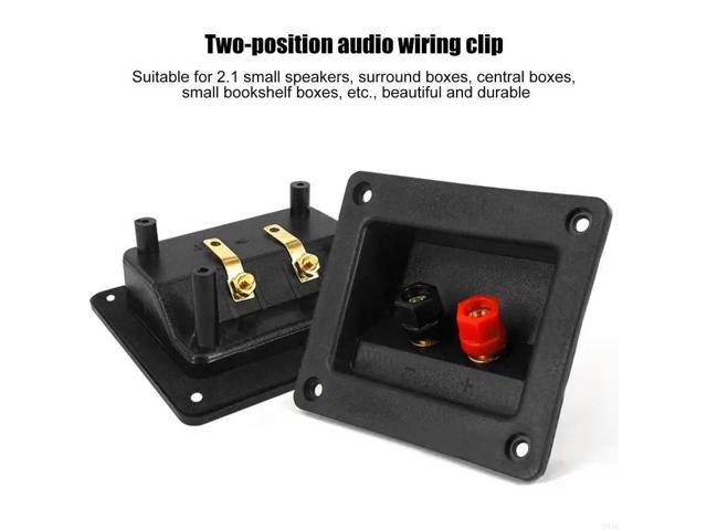 Click here for 2-Way Speaker Junction Box Terminal Binding Post S... prices