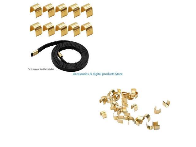 Click here for 10pcs Open Timing Rubber Belt Fixing Connectors Pr... prices