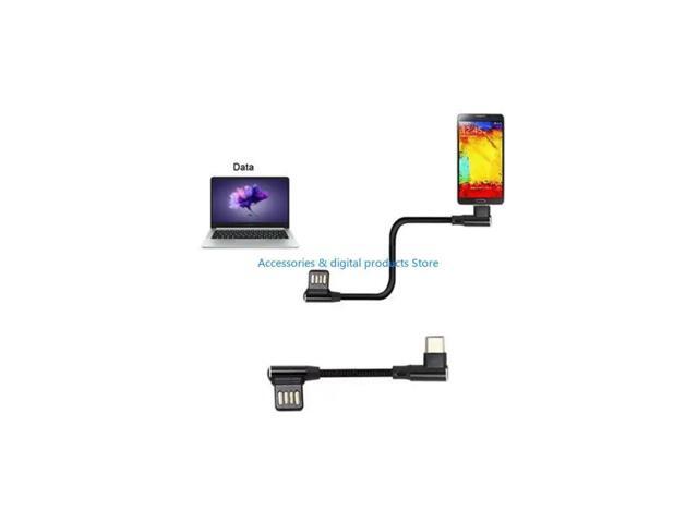 Click here for Short USB 2.0 Type C Angled Cable Flexible Design... prices