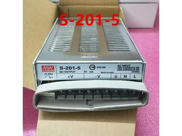Click here for Power Supply For MW 5V40A 201W S-201-5 prices