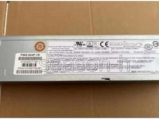 Click here for PWS-504P-1R 500W power supply prices