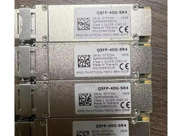Click here for 2pcs QSFP-40G-SR4 7TCDN QSFP+ 40GbE 850nm Optical... prices