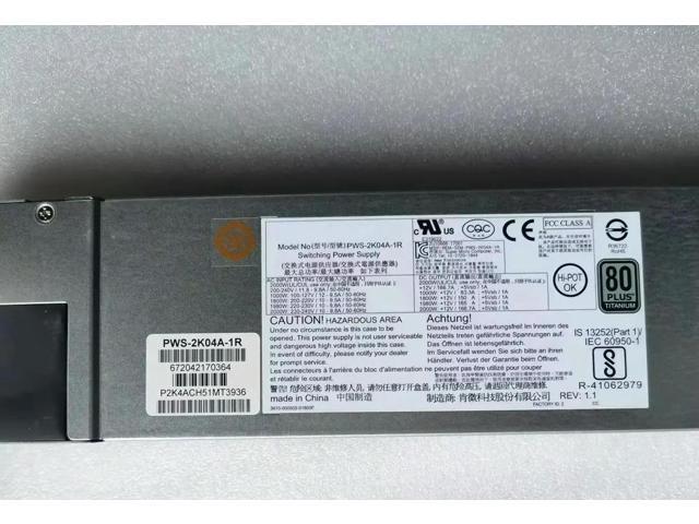 Click here for Switching Power Supply 2000W PWS-2K04A-1R prices