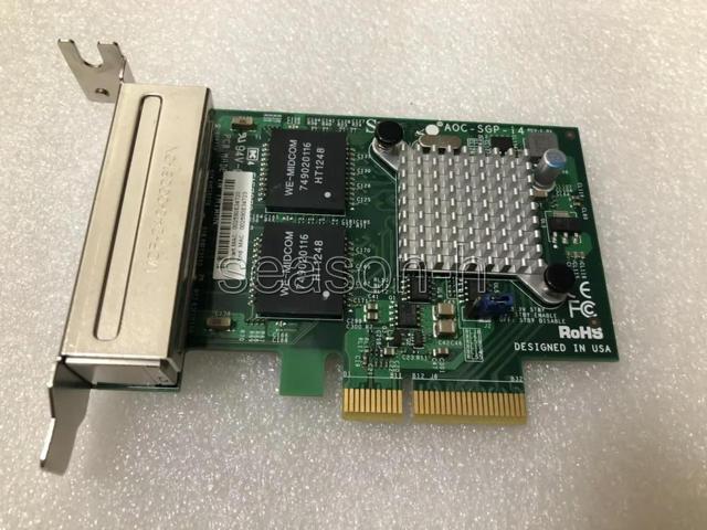 Click here for AOC-SGP-i4 i350 4-Port PCIe x4 1 GController Low P... prices