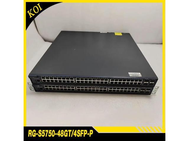 Click here for 1pcs RG-S5750-48GT/4SFP-P 48 Port Full Gigabit POE... prices