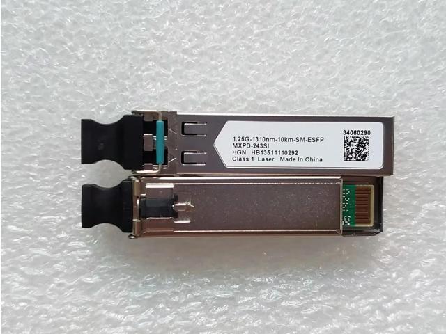 Click here for 1.25G 10KM Optical 1.25G-1310NM-10KM-SM-ESFP 34060... prices