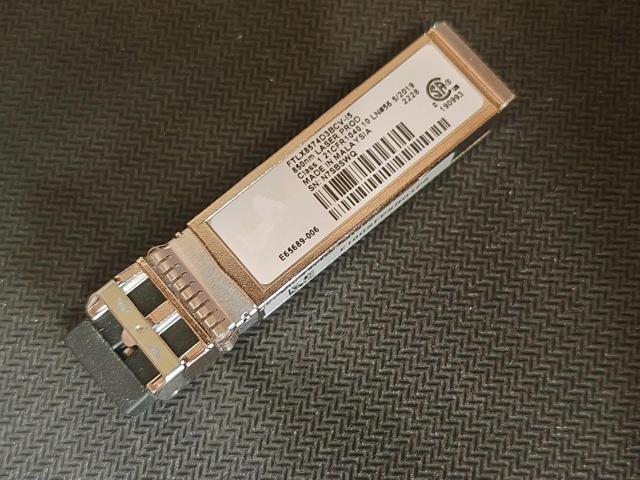 Click here for SFP 10GB Port FTLX8574D3BCV-I5 E10GSFPRG1P5 850NM... prices