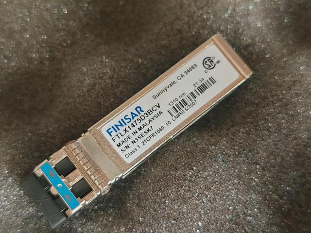 Click here for Finisar 10G LR SFP FTLX1475D3BCV LC-LC 1310NM 10KM... prices