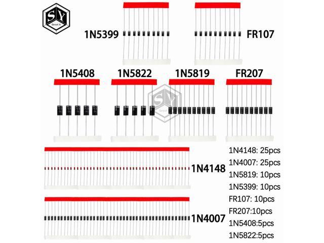 Click here for Fast Switching Schottky Diode kit set 1N4148 1N400... prices