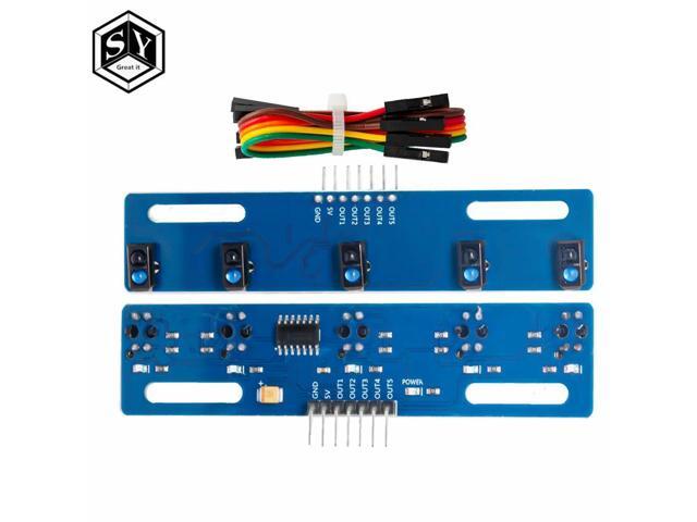 Click here for 5 channel Infrared Reflective Sensor TCRT5000 KIT... prices